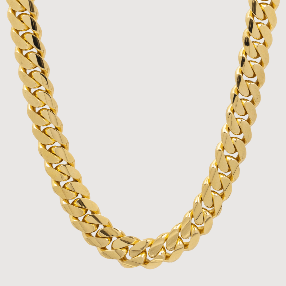 Shop 14mm Cuban Link Chain - 10k, 14k, 18k Solid Gold - Goldzenn – GOLDZENN