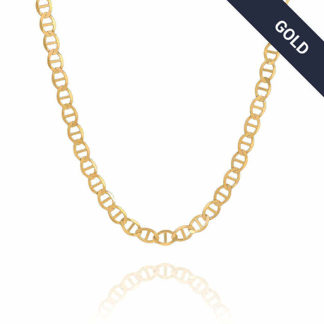 Mariner Chain Collection | Gold & Silver Mariner Chains – GOLDZENN