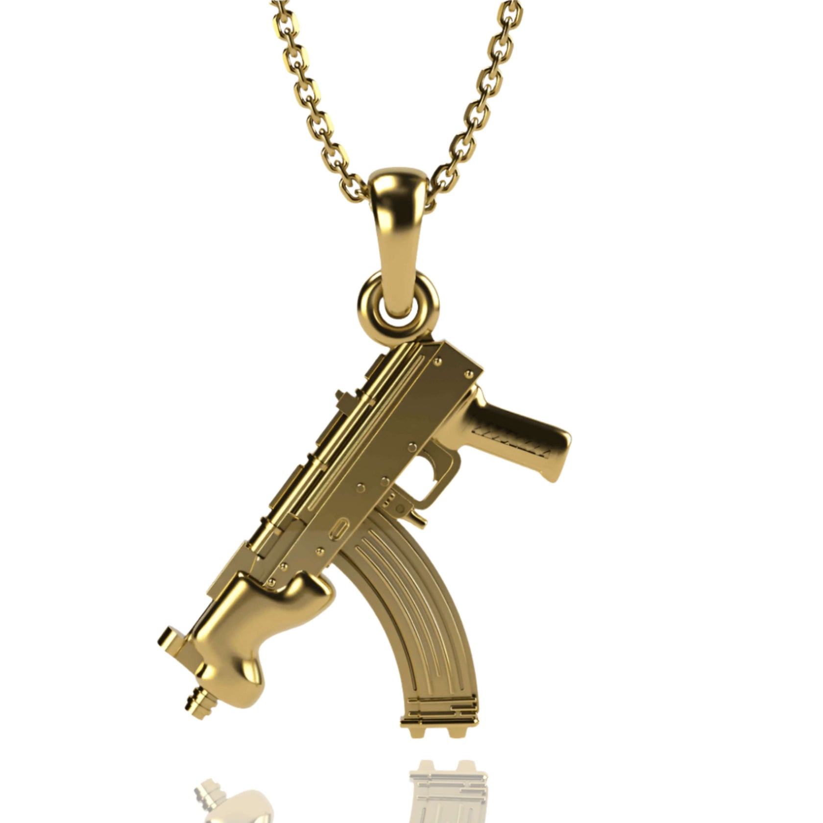 14K Gold Mini Draco Pendant – Symbol of Strength and Elegance – GOLDZENN